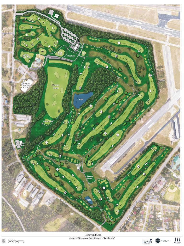 Course Map - The Patch - Augusta Municipal Golf Course